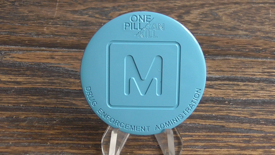 DEA Drug Enforcement Administration One Pill Can Kill Blue Challenge ...