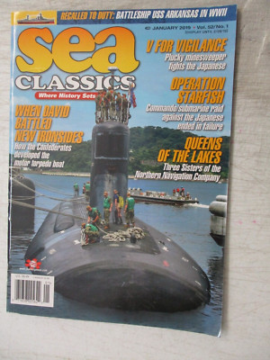 SEA CLASSICS MAGAZINE JANUARY 2019 USS ARKANSAS IN WWII OPERATION ...