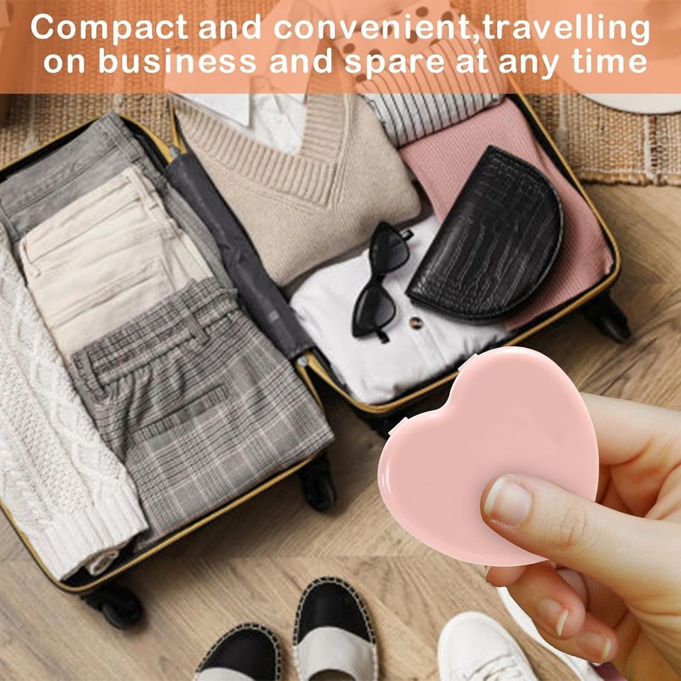 Plastic Blue Pink Mini Travel Sewing Kit, Heart-Shaped Mini Sewing Box ...