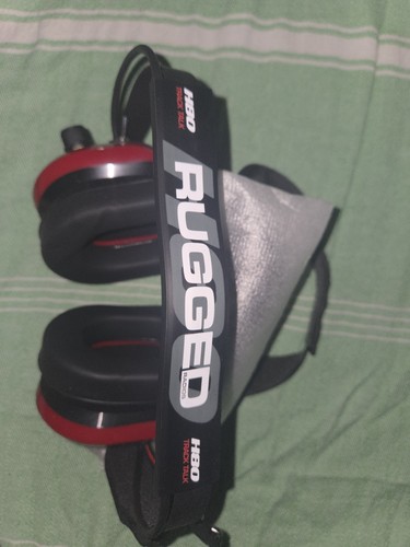 Rugged Radios Track Talk Intercom Headsets H80 Behind the Head Push-To ...