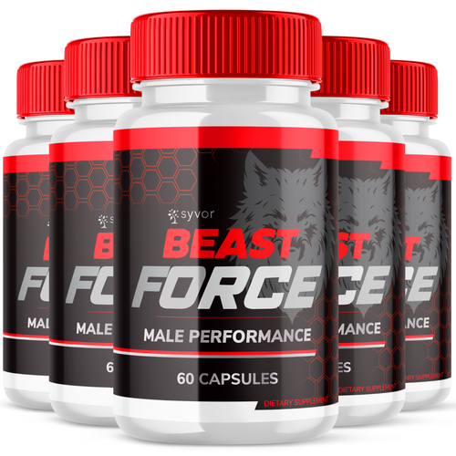 Beast Force Male Support Vitamin Max Strength Supplement for Men 300 ...