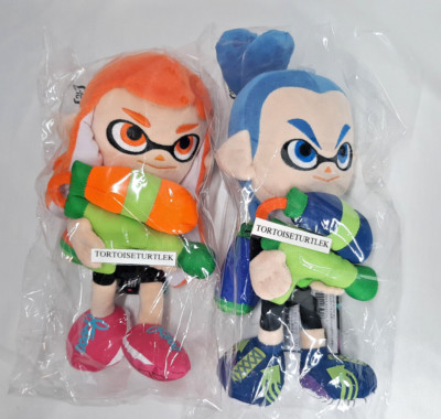 Splatoon ALL STAR COLLECTION Inkling Girl A Boy A S 2 Plush SET SP01 ...