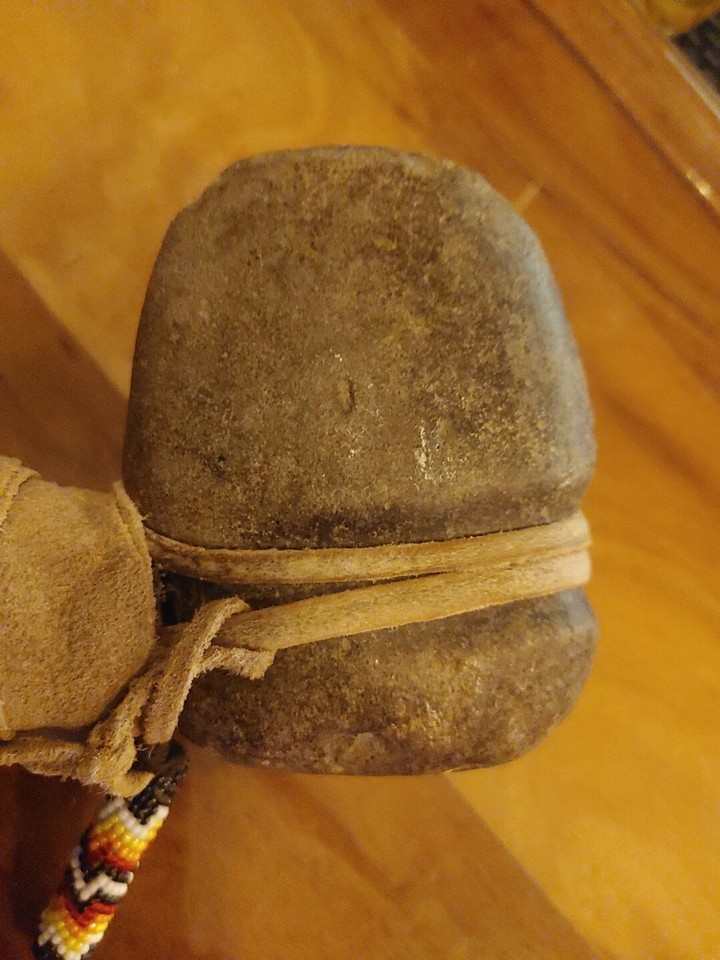 Authentic Native American Indian Artifact Stone Axe ~ Rare Find ~ Full ...