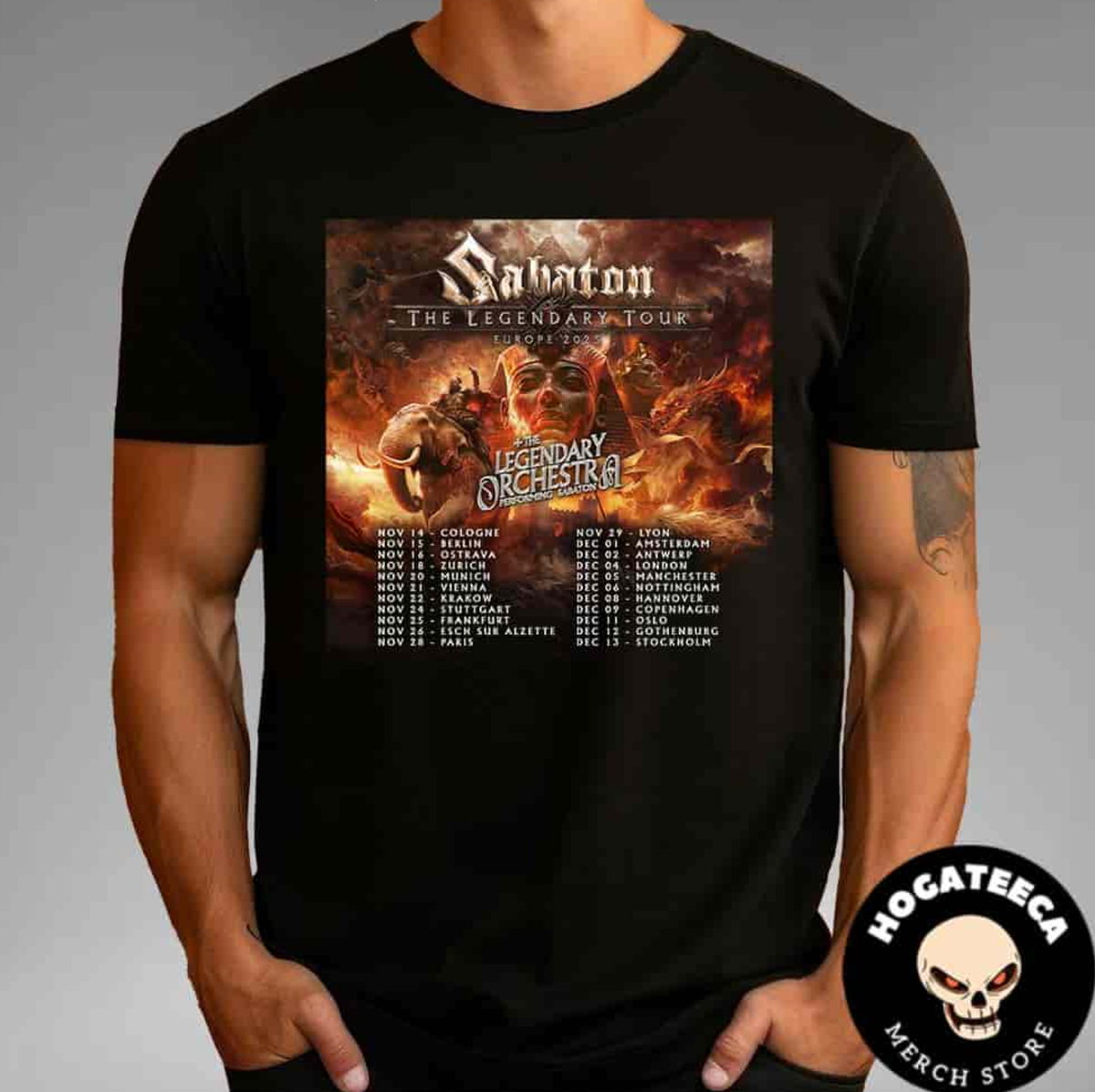 Sabaton T Shirt Official Merchandise Of Sabaton Band " Essential