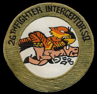 USAF 26th Fighter Interceptor SQ FIS Patch S-19 | eBay