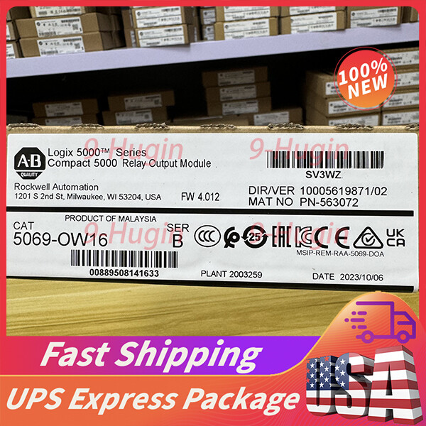 New Factory Sealed Allen-Bradley 5069-OW16 Compact 5000 Relay Output ...