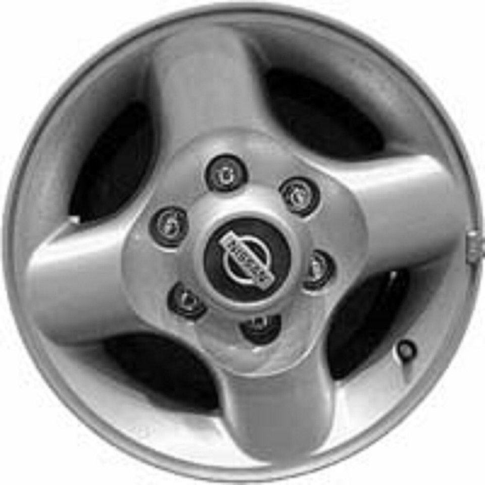 (1) Silver Center Cap Hubcap Fits 2000-2004 Frontier Xterra Used | eBay