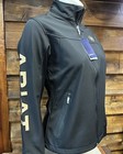 Ariat WOMEN'S New Team Softshell Jacket Black/Gold-4727 | eBay