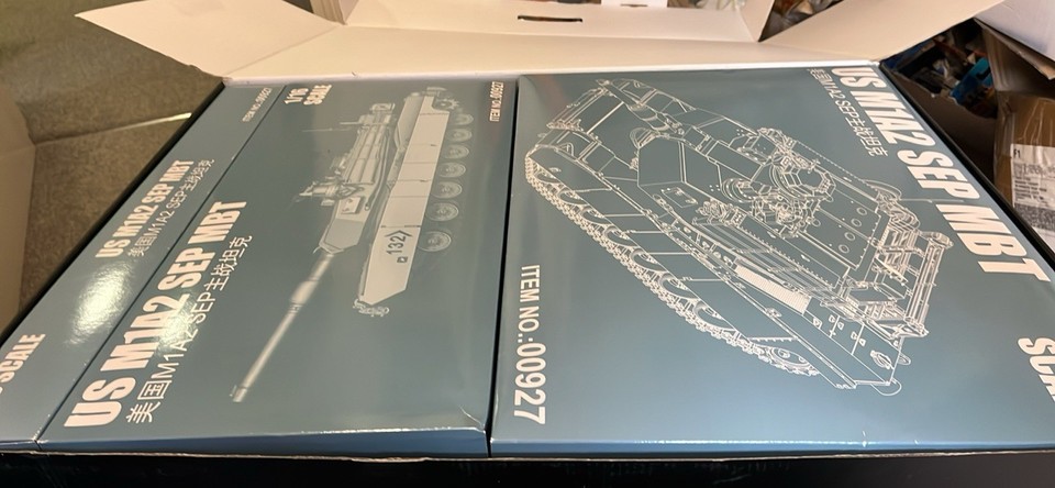 Trumpeter 1/16 Scale US M1A2 SEP MBT Tank Unused Model Kit | eBay UK