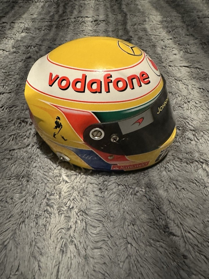 1/2 Scale F1 Lewis Hamilton McLaren Helmet Silverstone 2011 Ltd 500 Pcs ...