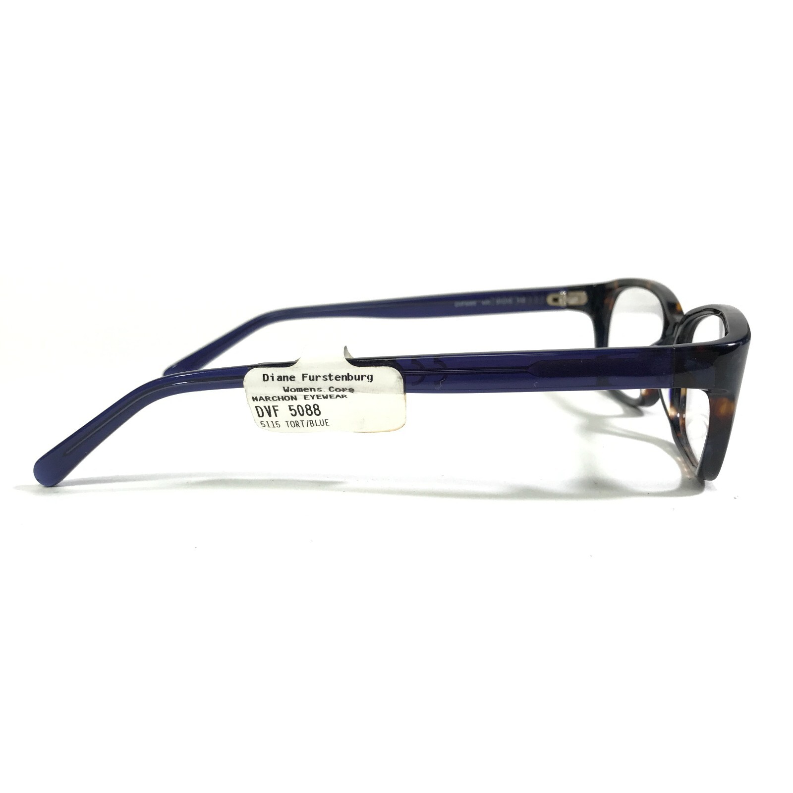 Diane von Furstenberg Eyeglasses Frames DVF5088 400 Blue Tortoise 51-15 ...