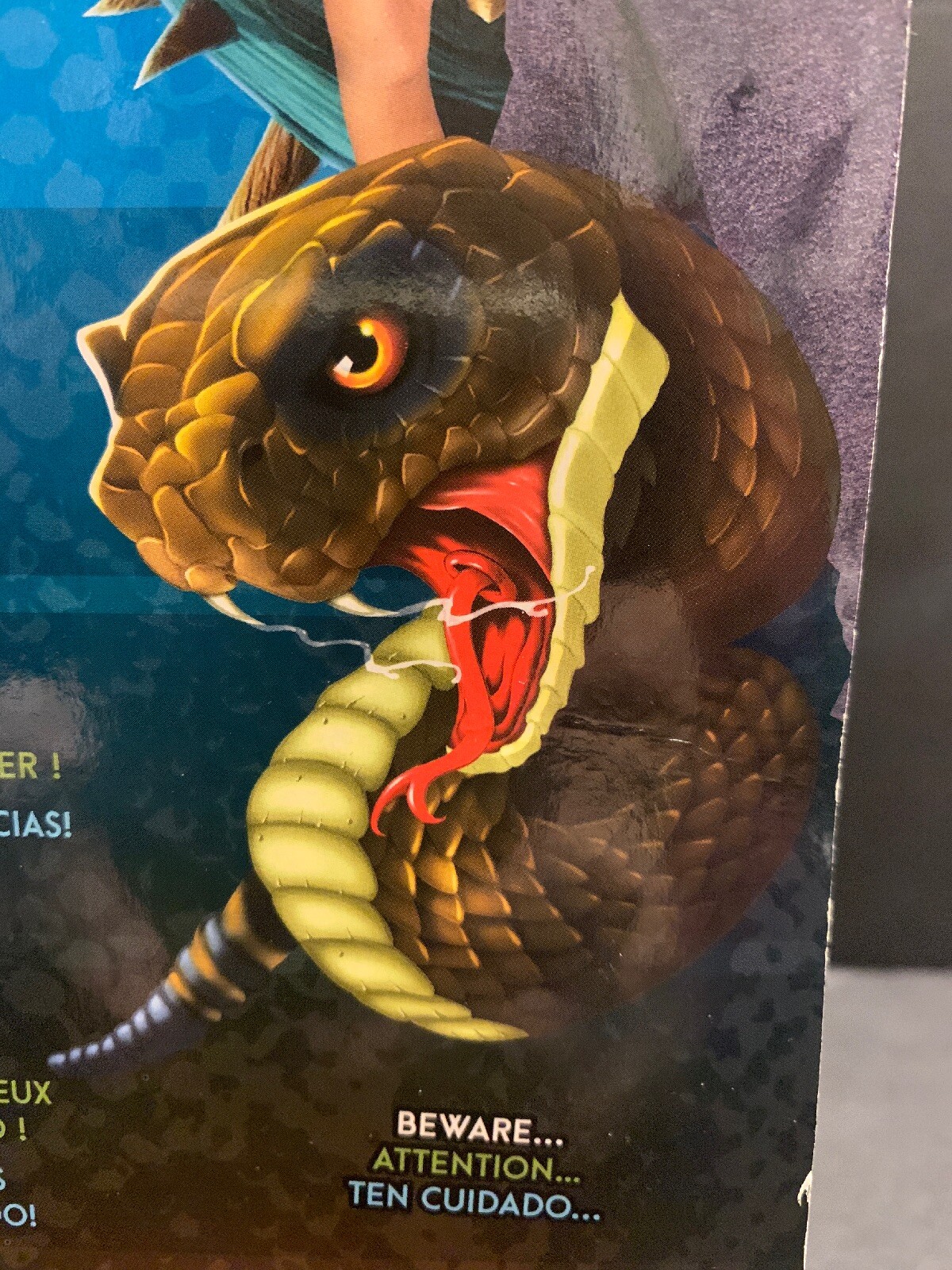 Fingerlings Untamed TOXIN Snake Serpent Ferocious @ Your Fingertips ...