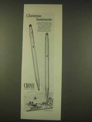 1976 Cross Pens Ad - Christmas Sentiments | eBay