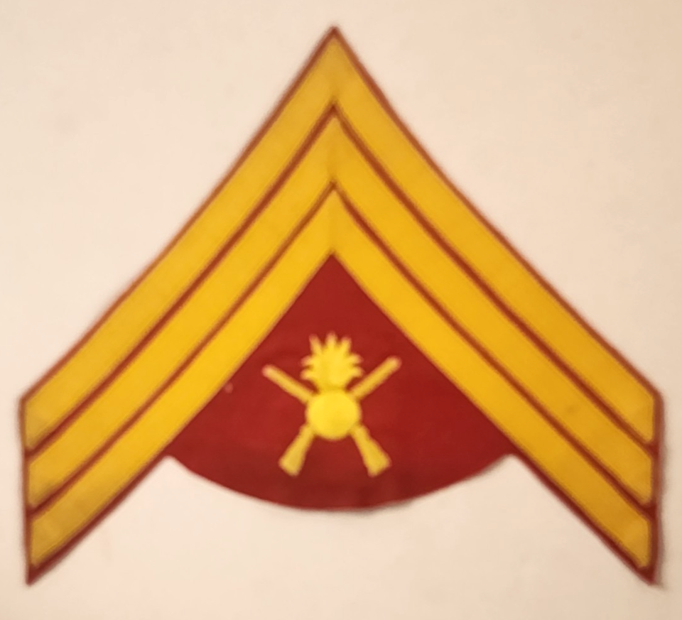 PAIR of EARLY 1900's USMC MARINE CORPS GUNNERY SERGEANT CHEVRONS | eBay