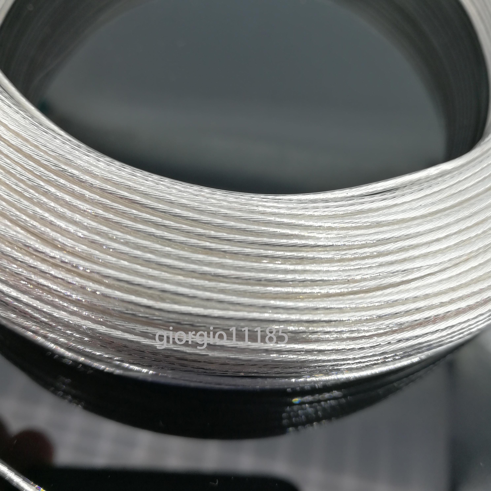 20 Feet 13 AWG High Temperature Polytetrafluoroethylene PTFE Silver ...