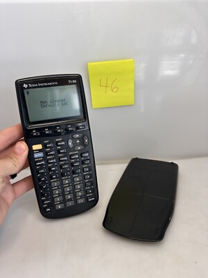 Texas Instruments Ti-86 Graphing Calculator With Cover Tested | eBay