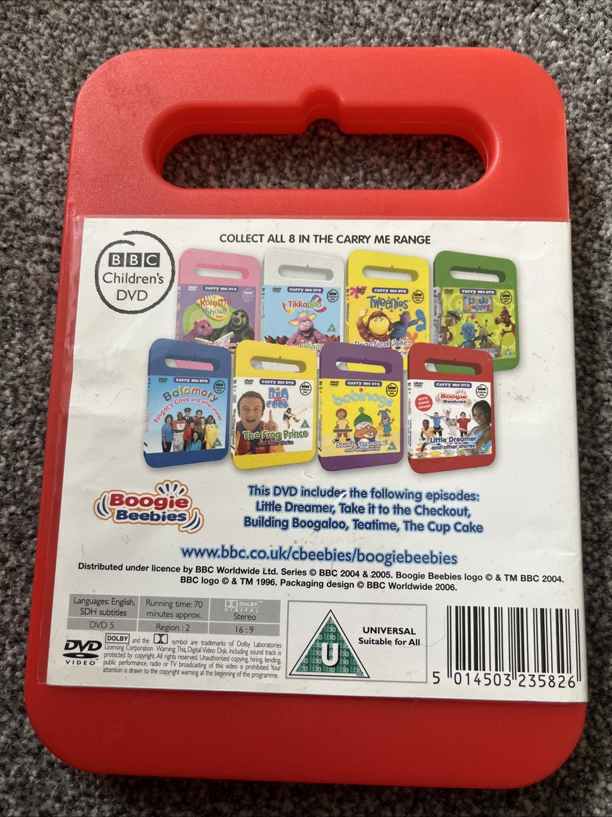 BBC Boogie Beebies - Little Dreamer And Other Stories DVD 5014503235826 ...