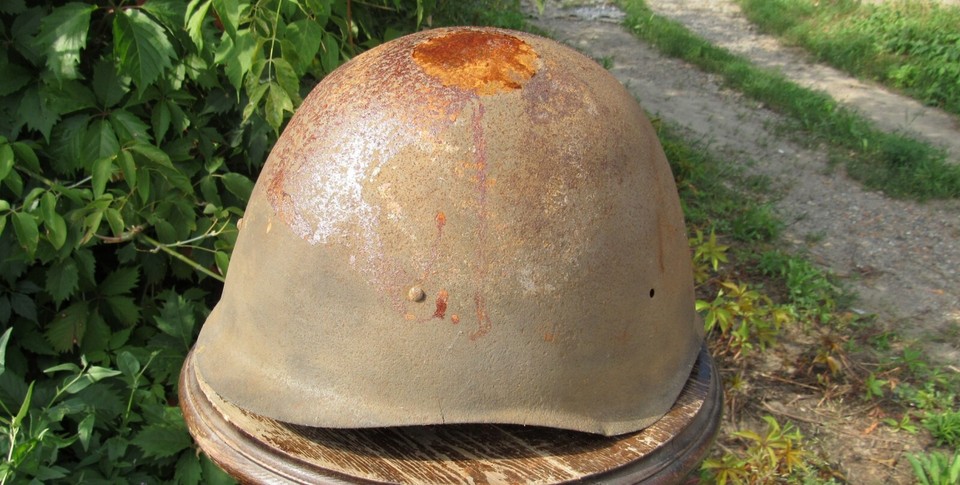 Original-Authentic WW2 WWII Relic Soviet Red Army helmet "Ssh40 "six rivets" #22 | eBay