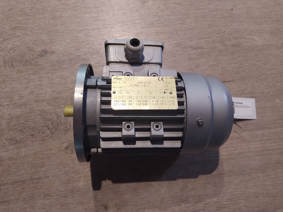 SEIPEE 3-PHASE MOTOR J08042405 JM 63B 4 B14 [NEW] | eBay