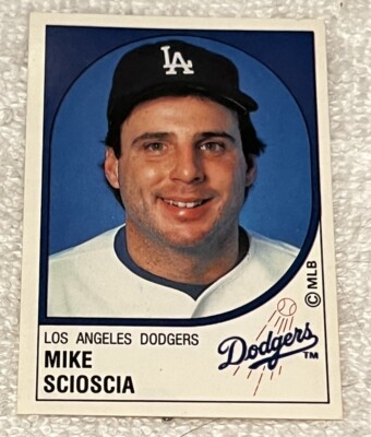 1988 Panini MLB Baseball Sticker Mike Scioscia Los Angeles Dodgers #307 ...