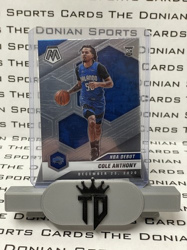 COLE ANTHONY 2020-21 Panini MOSAIC "NBA DEBUT" Base RC #268 Orlando ...