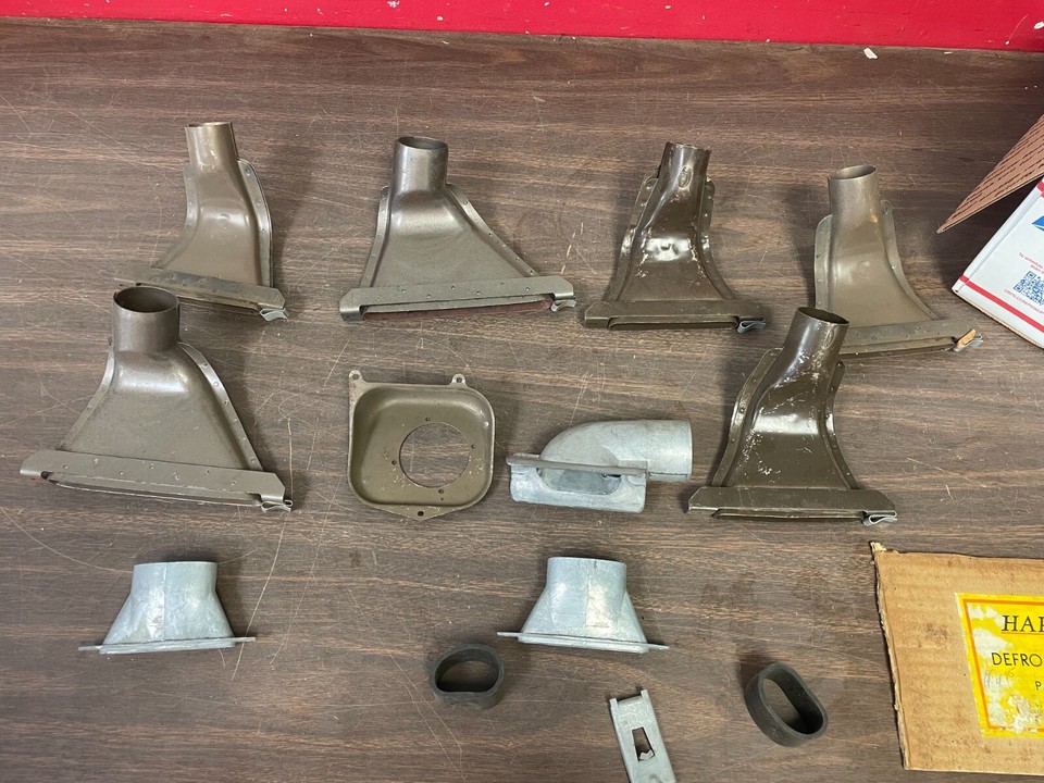 LOT OF 1940s 1950s NOS HARRISON HEATER DEFROSTER PARTS FITTINGS 625 | eBay