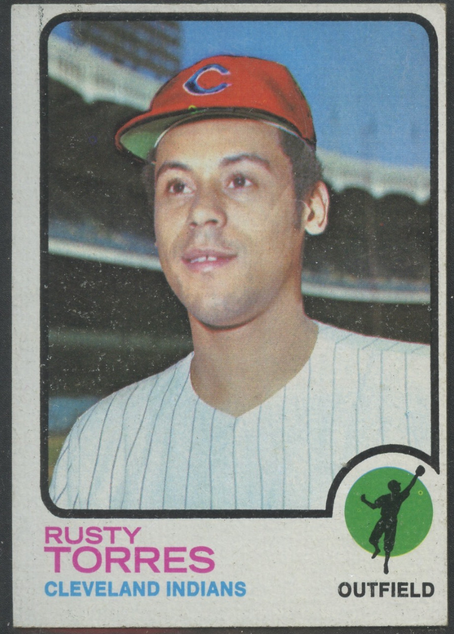 1973 Topps #571 Rusty Torres Cleveland Indians | eBay