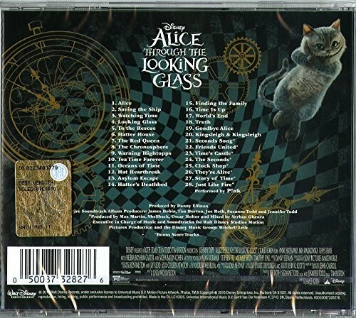 OST/DANNY ELFMAN - ALICE THROUGH THE LOOKING GLASS CD NEW 50087328276 ...