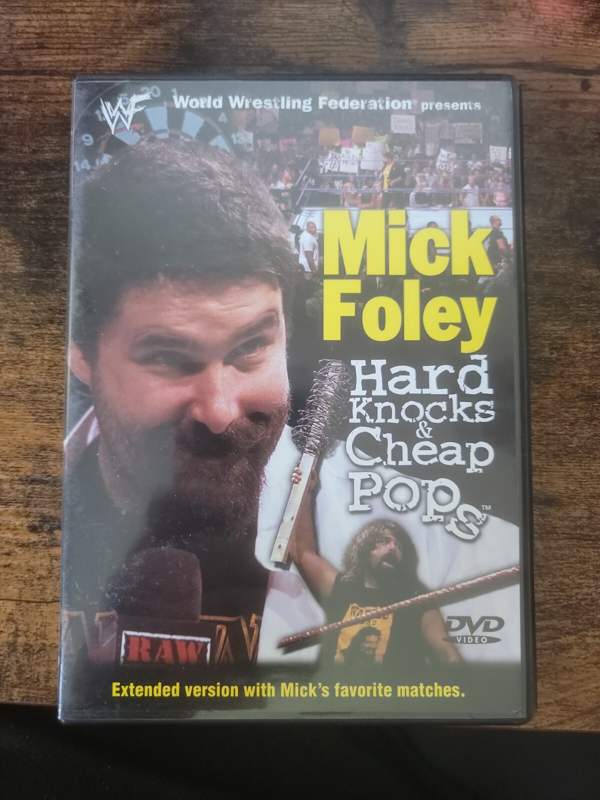 WWF - Mick Foley: Hard Knocks Cheap Pops (DVD, 2001) for sale online | eBay