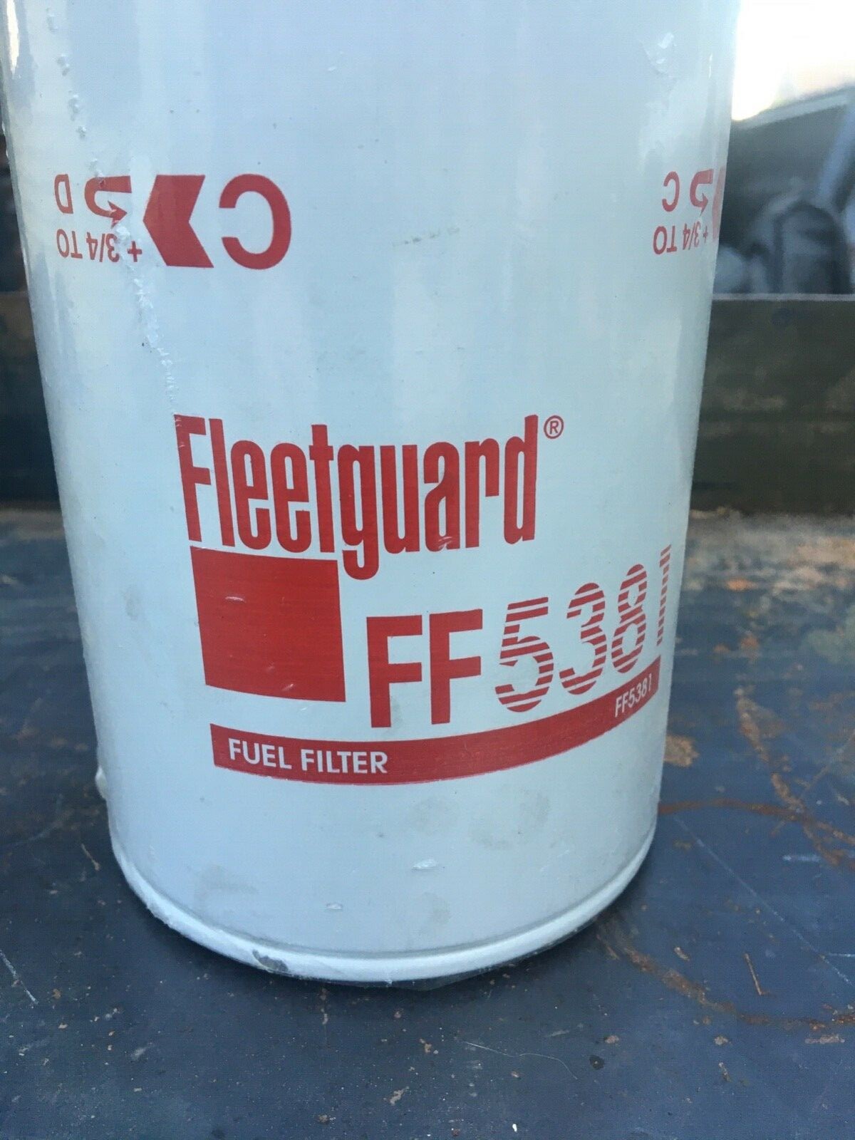 FLEETGUARD FF5381 - Fuel filter cross reference