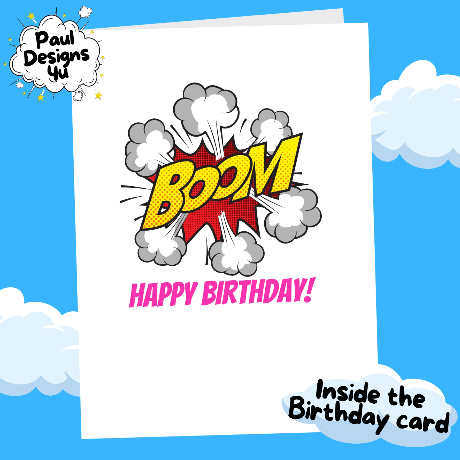 Beryl The Peril Personalised Birthday Card. Topper and Dandy Comic ...