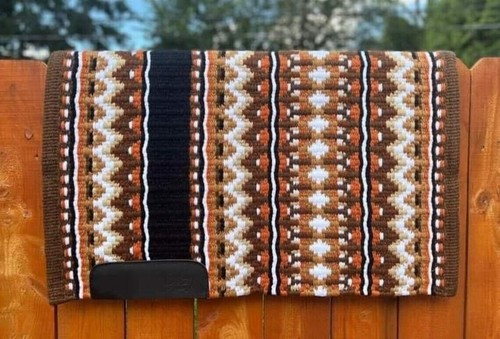 Horse Western Show Saddle pad Blanket with New Zealand wool/Saddle ...
