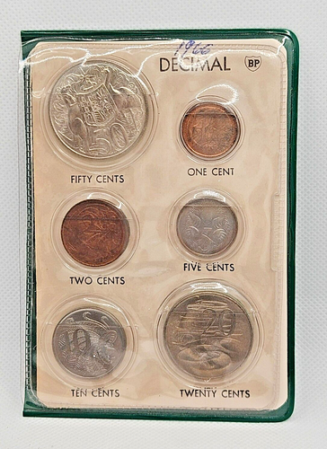 1966 DECIMAL COIN SET--ROYAL AUSTRALIAN MINT--NO RESERVE | eBay