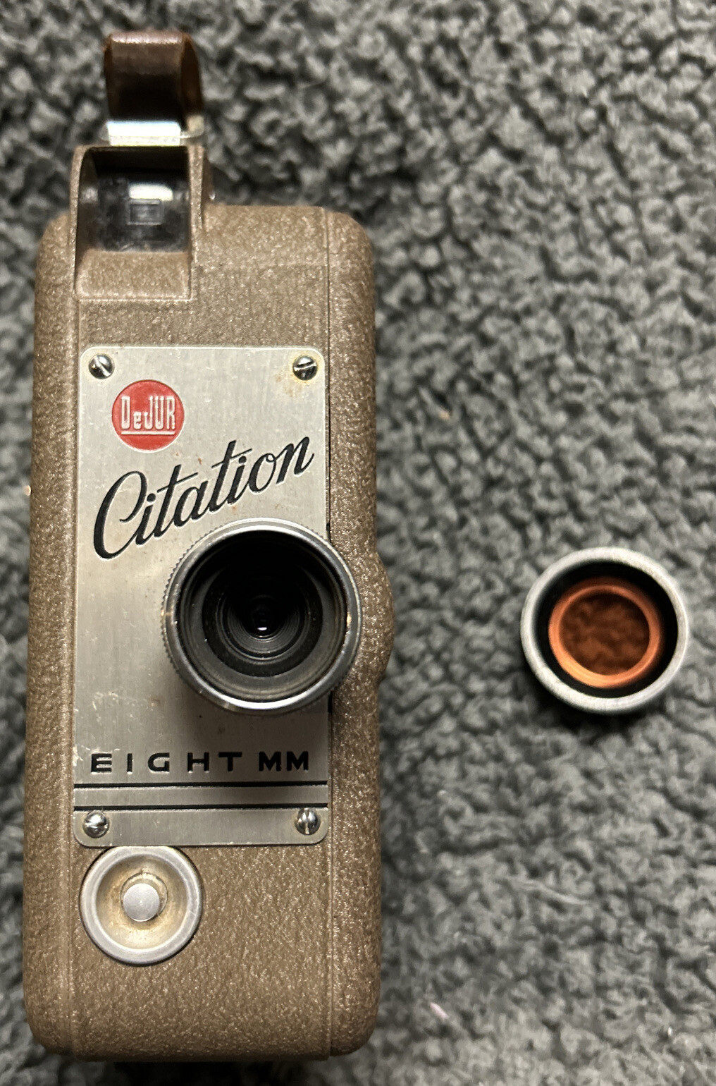 DeJur citation 8 mm wind up video camera 1950s | eBay