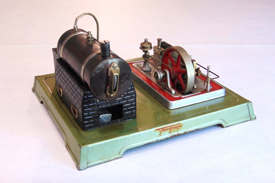 VINTAGE Fleischmann Steam Engine Toy Model Made in Western Germany. | eBay