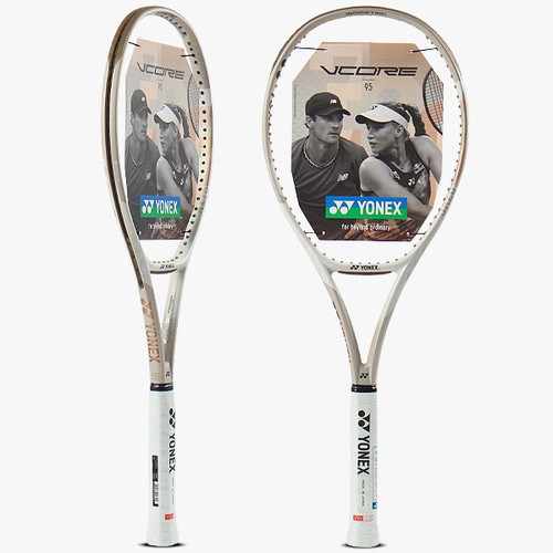Yonex 2024 VCORE 95 Tennis Racquet Racket 95sq 310g G2 G3 16x20 Beige ...