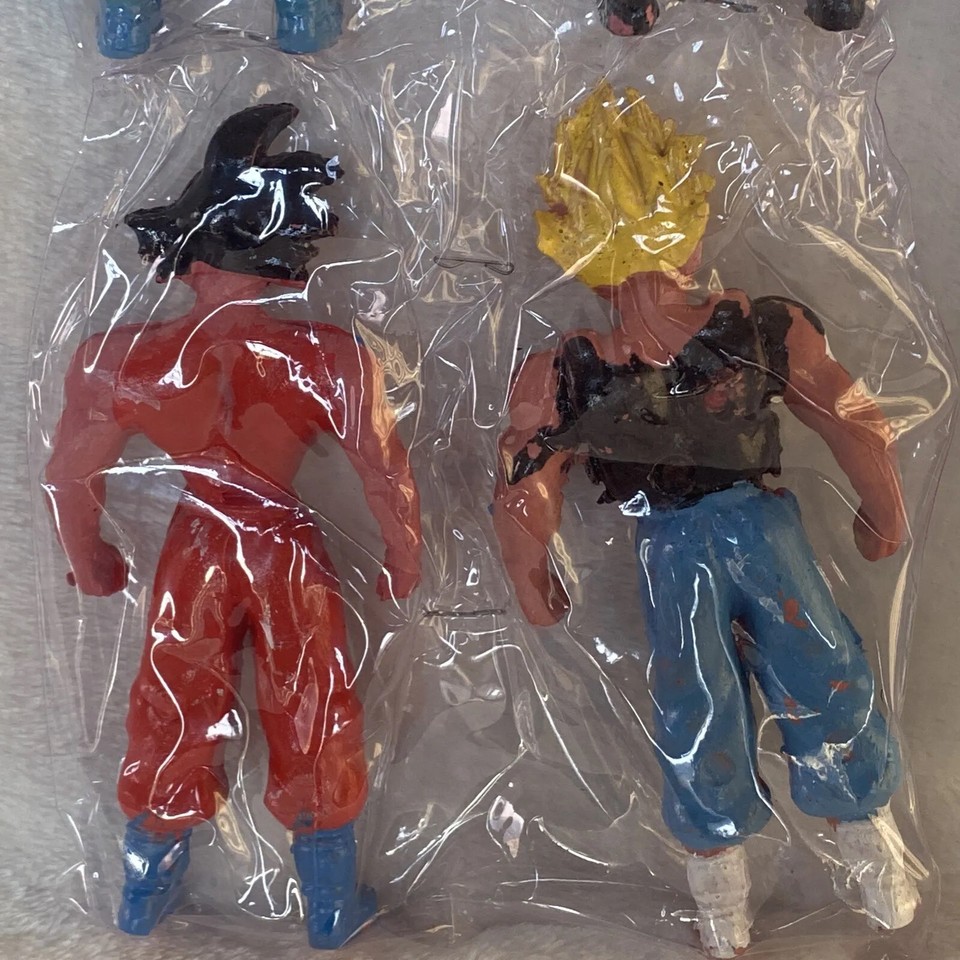 Dragon Ball Z Mexican Figures 5” pack of 4 bootleg figures New | eBay