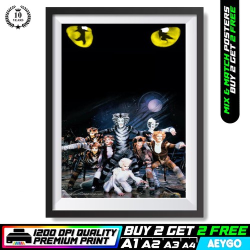 CATS KEY Movie Film Wall Art Size Picture Poster Print Cinema Classic ...