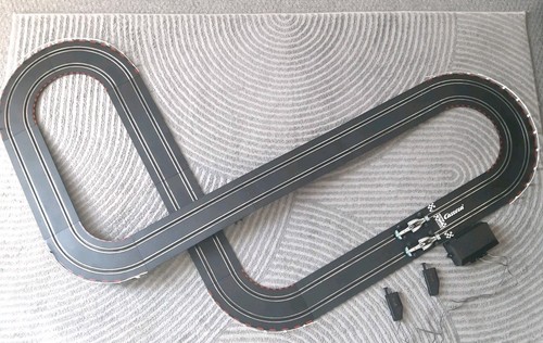Carrera Racing System Silver Competition F1 Slot Car Set Mercedes ...