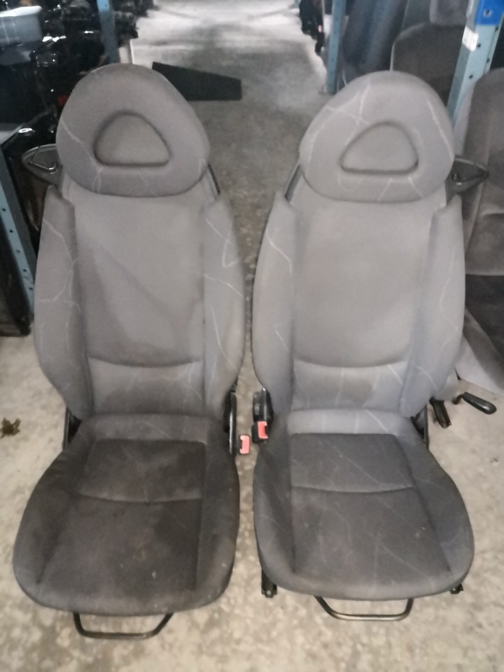 sedili Anteriori smart fortwo 450 dal 1999 al 2006 grigi Tessuto | eBay UK