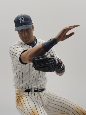 Derek Jeter #2 MLB 6” Mini New York Yankees Baseball Figurine HOF (Home ...