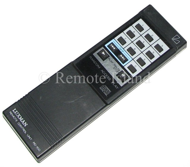 Genuine Luxman Rd-100 CD Player Remote Control for D-100 for sale ...