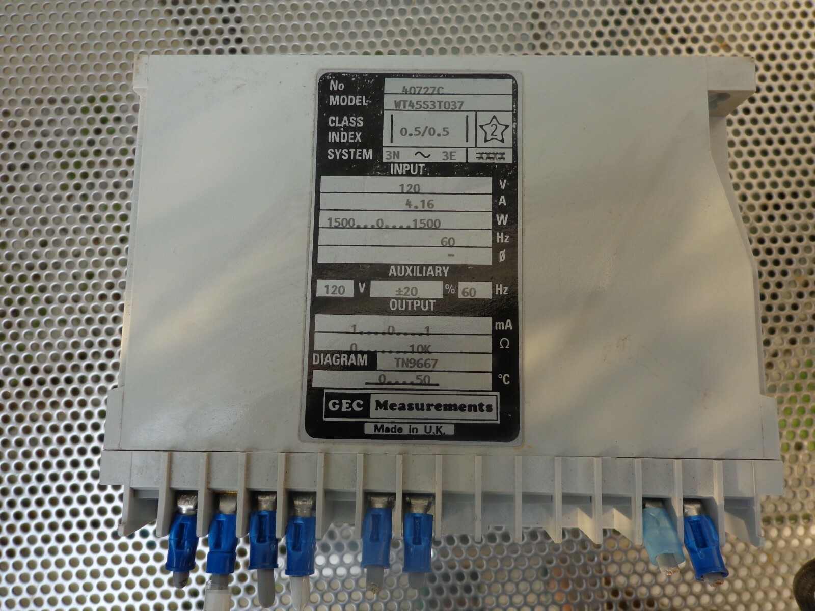 GEC Measurements ISTAT 200 WT45S3T037 WT45 40727C | eBay