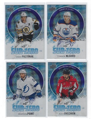 2023-24 UD Ice Sub-Zero PICK FROM LIST | eBay