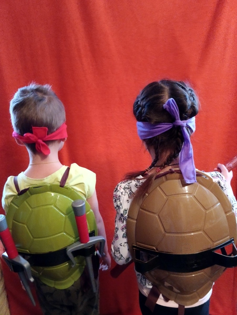 Homemade Ninja Turtle Shell