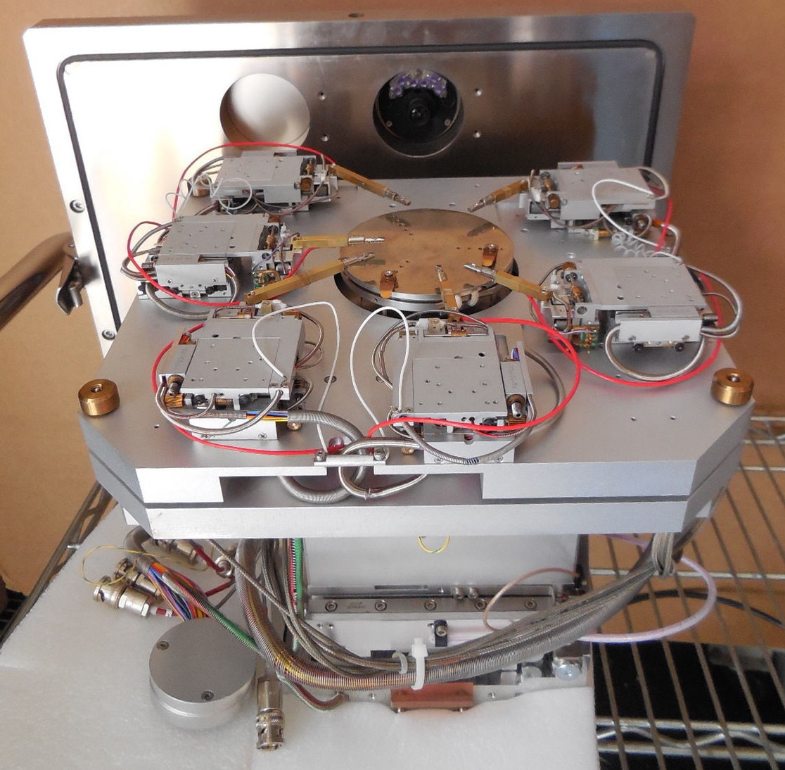 Zeiss SEM Wafer Probe Stage 6 motorized probe positioners camera 14 day ...