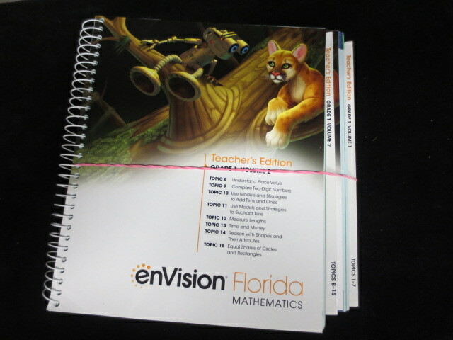 ENVISION FLORIDA MATHEMATICS TE GRADE 1 VOLUME 1 AND 2 EBay envision-florida-mathematics-te-grade-1-volume-1-and-2-ebay