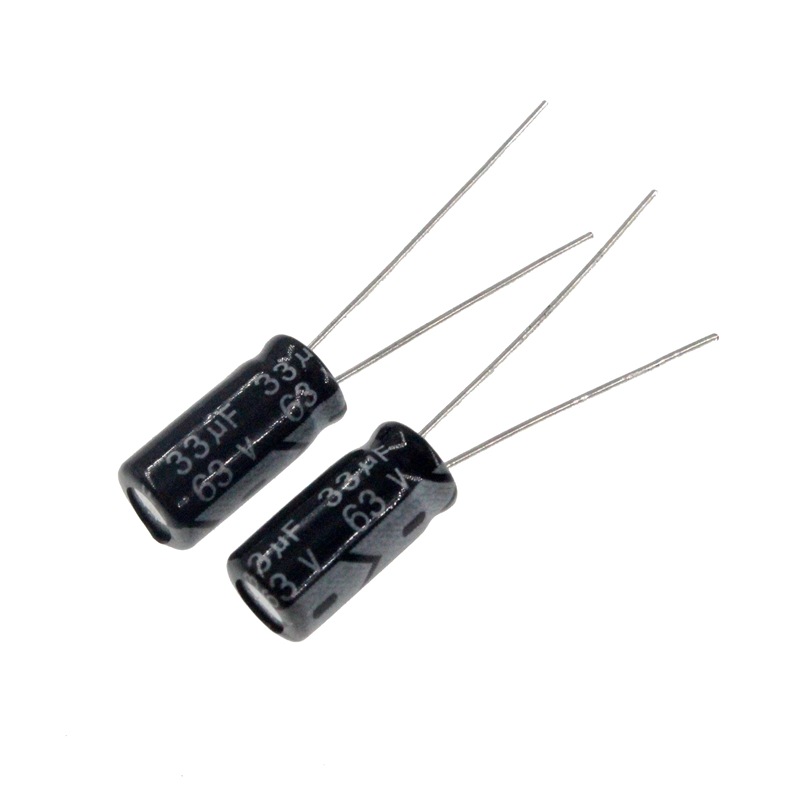 20pcs 33uF 63V 33MFD 63Volt 6*11mm Aluminum Electrolytic Capacitor ...