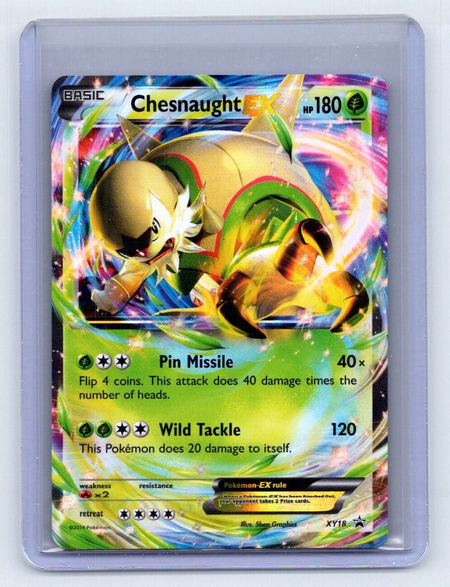 Pokemon Mega Chesnaught Card