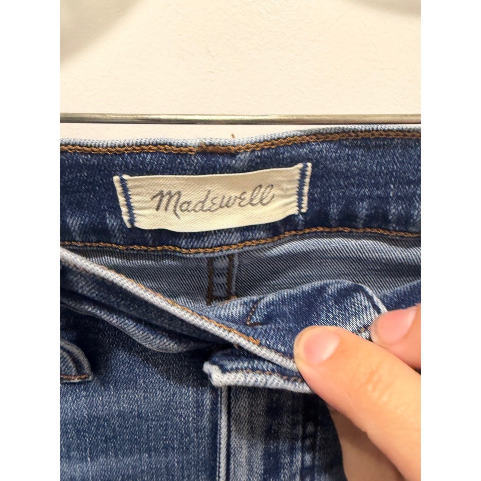 Madewell Womens Jeans Stovepipe High Rise Medium Blue 27 Tall | eBay